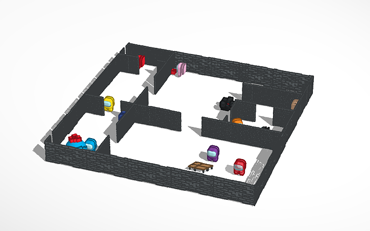 3D design among us | Tinkercad