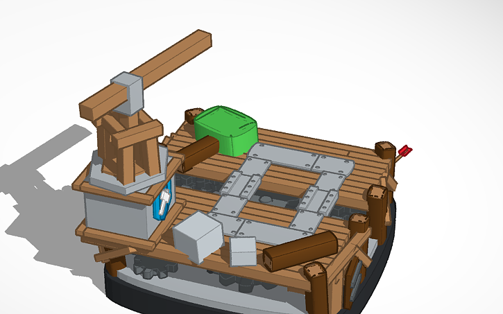 3D design watchtower | Tinkercad