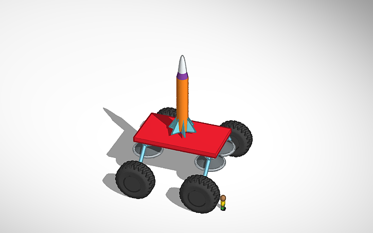 3D design the rocket mover - Tinkercad