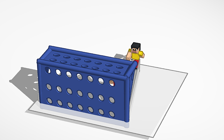 3D design Super goalkeeper - Tinkercad