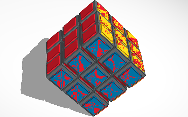3D design Cubo Rubik... - Tinkercad