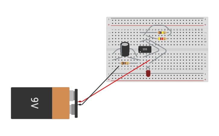 Circuit Design Integrated Circut Tinkercad