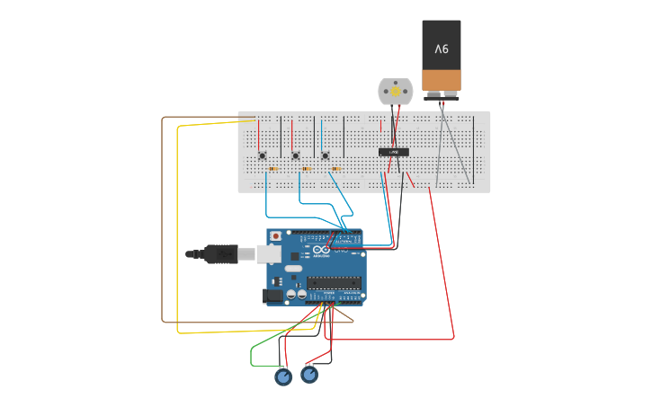Circuit design winding machine | Tinkercad