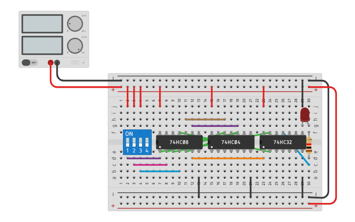 Circuit Design Using Sop Form Tinkercad