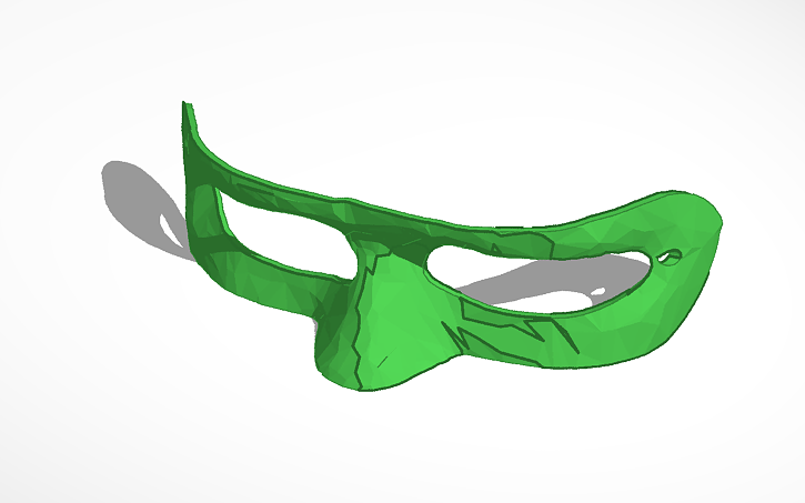 3D design Mask - Tinkercad