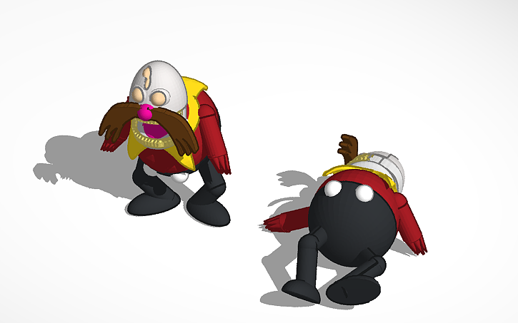 3D design Dr EggMan.exe v2 | Tinkercad