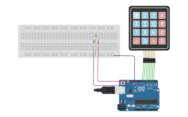 Circuit design PROGRAMA 2: CÓDIGO | Tinkercad