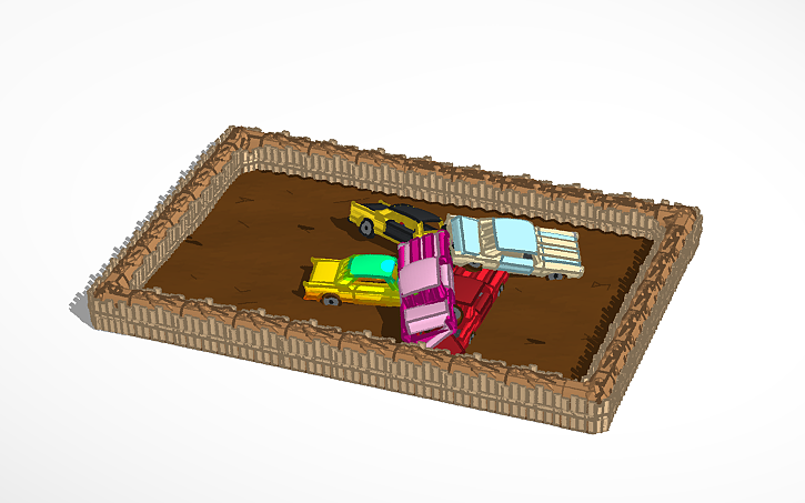 3D design Demolition Derby 2 - Tinkercad