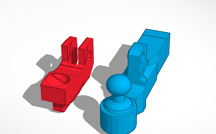 3D design Hitch - Tinkercad