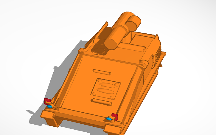 3D design perfect wiesel 1 tow in 1/100 | Tinkercad