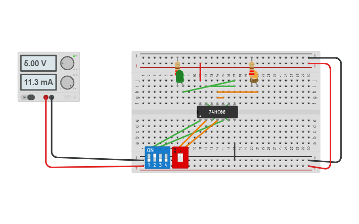 Circuit design LENTINI SIMONE - Tinkercad