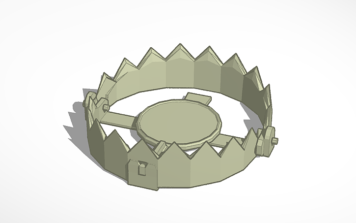 3D design Piggy trap - Tinkercad