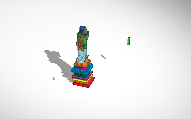 3D design Statue of L 3 | Tinkercad