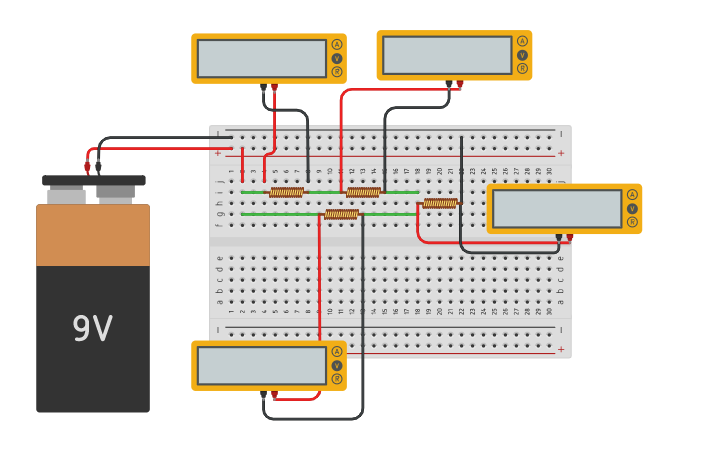 Circuit design Exercícios 2 | Tinkercad