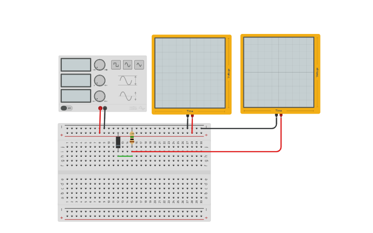 Circuit Design Diode Tinkercad