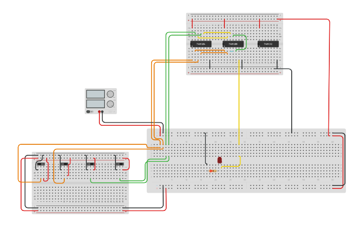 Circuit Design Segundo Circuito Tinkercad