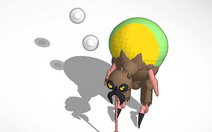 3D design Backrooms Entity 35 and 37: Light Guard and Curabitur Bird ...