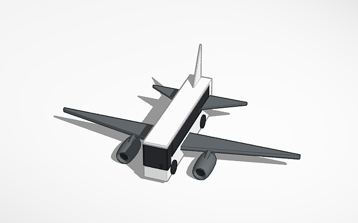 3D design AirBus - Tinkercad