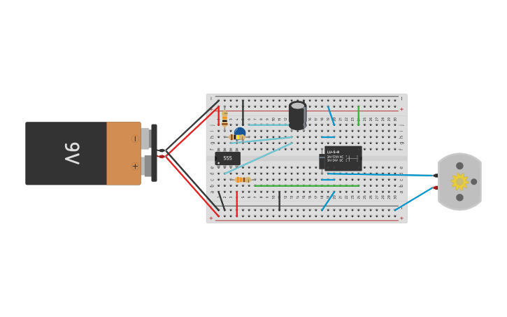 Circuit design Problema 2 - Tinkercad
