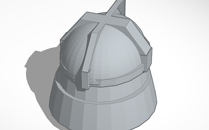3D design dwarf helmet the hobbit - Tinkercad