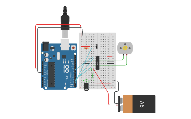 Circuit Design Experiment 4 B Tinkercad
