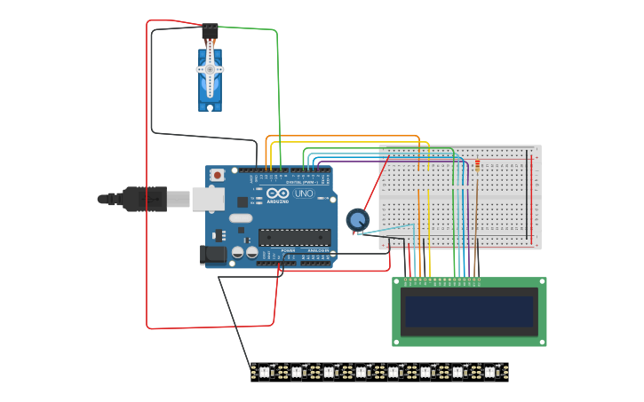 Circuit Design Teste Tinkercad