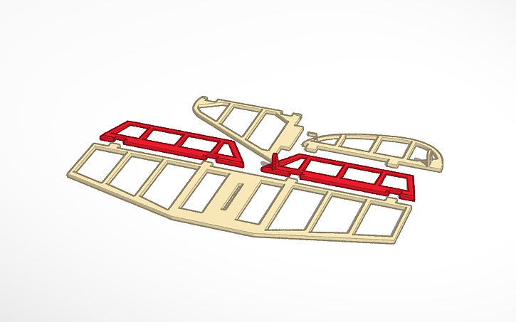 3D design Cavaler Tail Feathers - Tinkercad