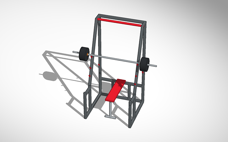 3D design Power Rack Gym 2 - Discontinued | Tinkercad
