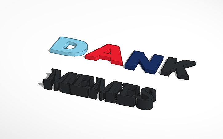 3D design memes - Tinkercad