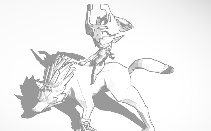 3D design Wolf Link | Tinkercad