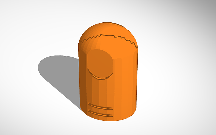 3D design Finger-tip - Tinkercad