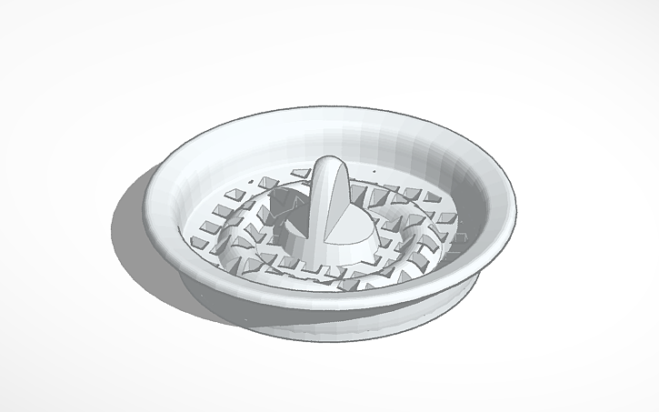 3D design Sink Kitchen hole d=35mm on bottom - Tinkercad