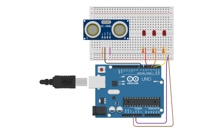 Circuit design sensor - Tinkercad