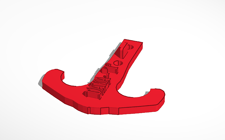 3D design t- handle Anderson plug - Tinkercad