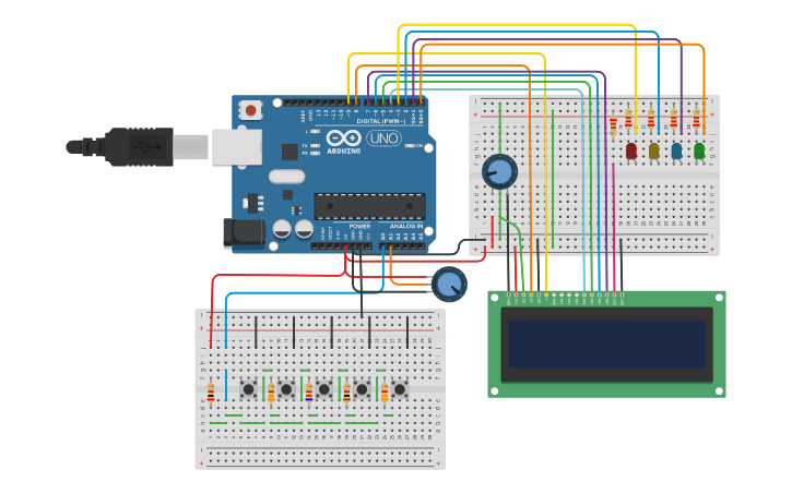 Circuit design Analisis Parte III | Tinkercad