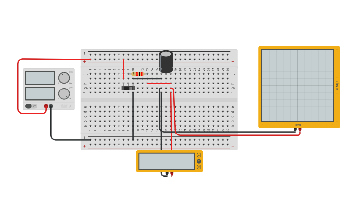 Circuit design actividad 1 | Tinkercad