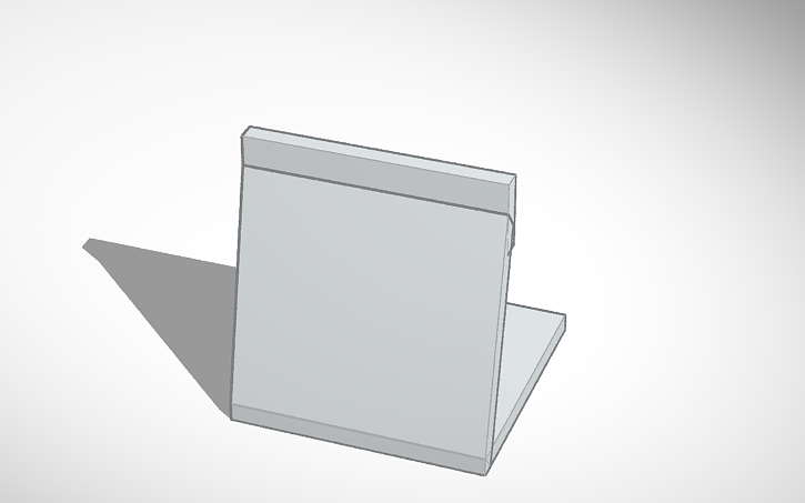 3D design Base for 7’’ raspberry pi Touch screen | Tinkercad