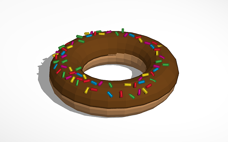 3D design Doughnut 4 | Tinkercad