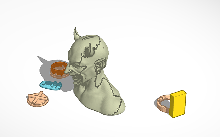 3D design Devil Bank (remix) - Tinkercad