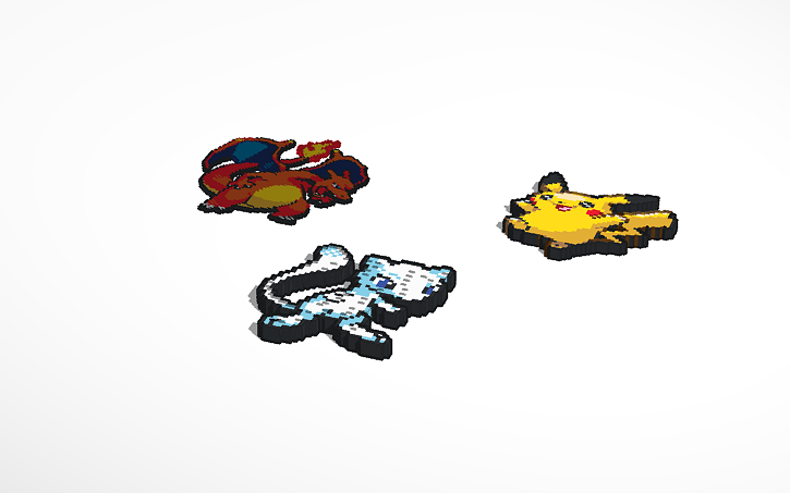 3D design Pokemon - Tinkercad