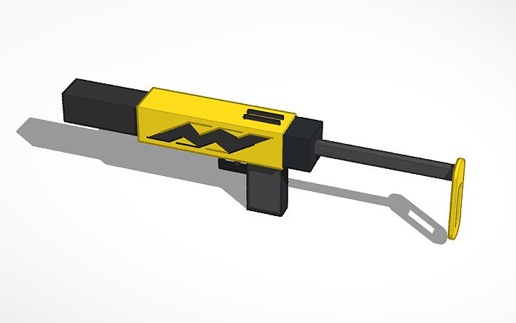 3d Design Electro Glock Tinkercad