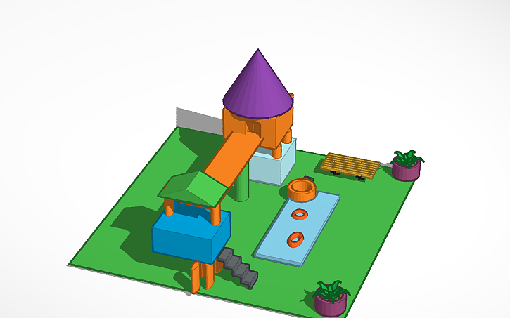 3D design Fun Park - Tinkercad