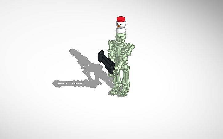 3D design skary skary skeleton - Tinkercad