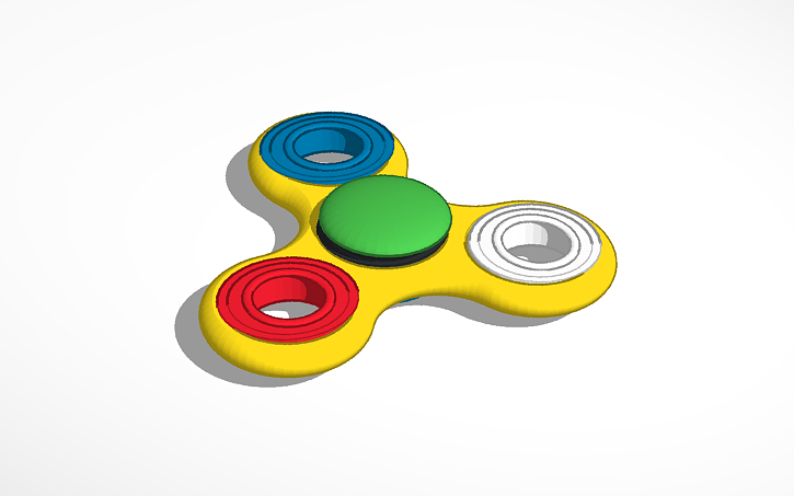3D design figet spinner - Tinkercad