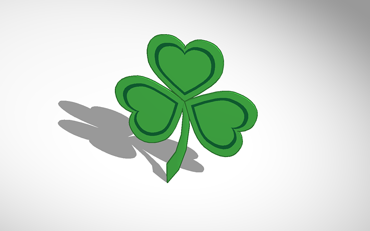 3D design Shamrock | Tinkercad