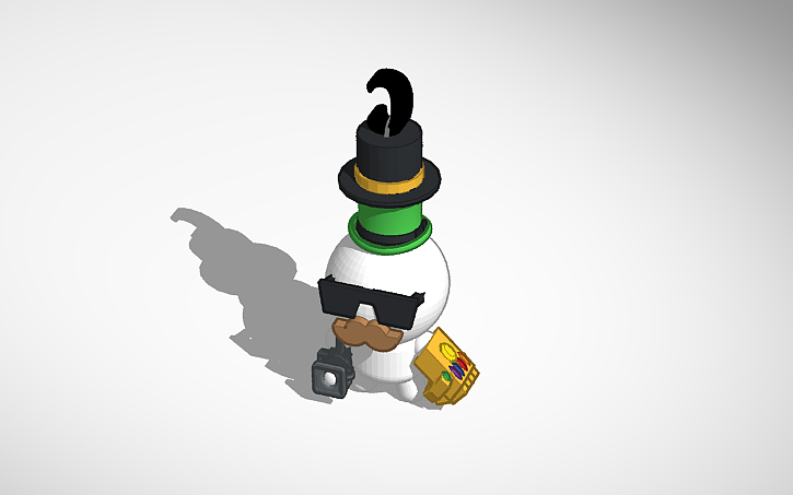 3D design funny guy - Tinkercad