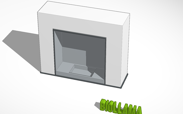 3D design Bioethanol Fireplace - Tinkercad