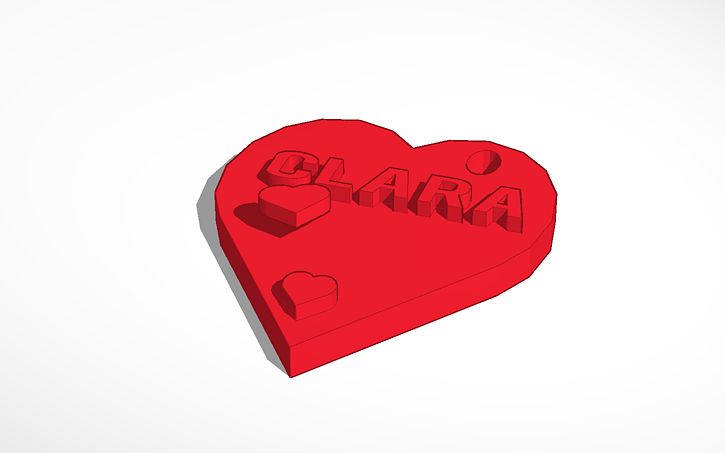 3D design clara - Tinkercad