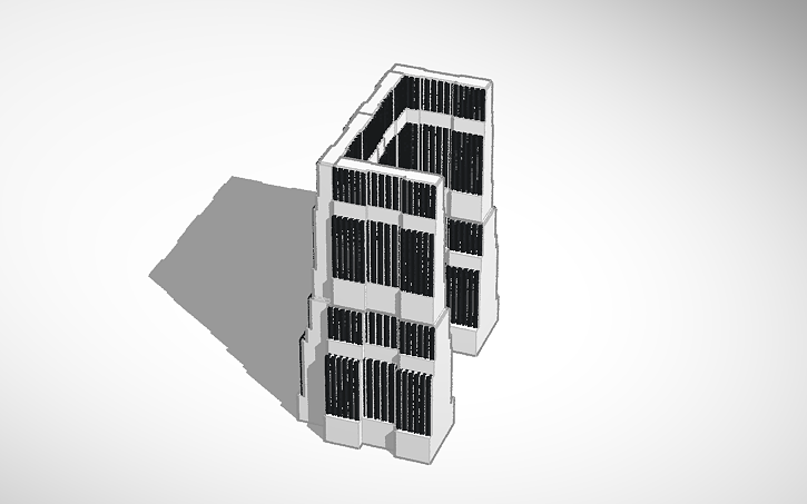 3D design Cool Building | Tinkercad