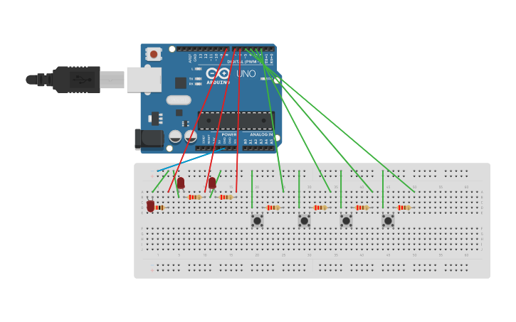 Circuit design 4.2 | Tinkercad